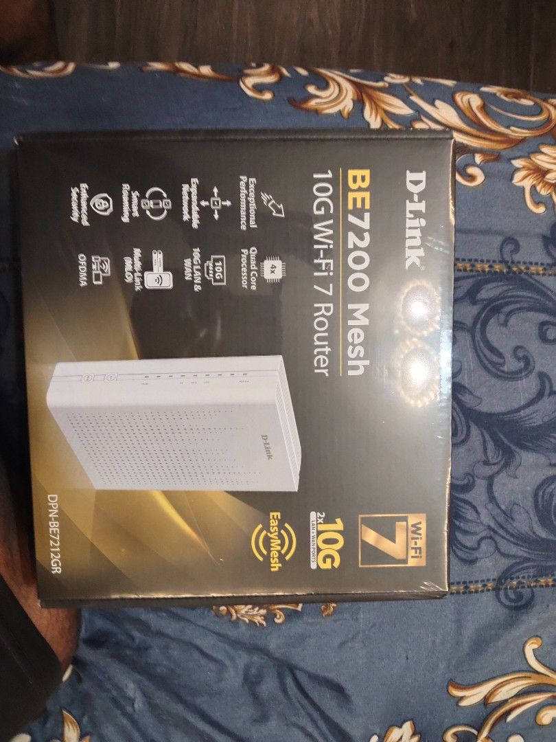 D-Link BE7200 Mesh 10G Wi-Fi 7 Router, Computers & Tech, Parts & Accessories, Networking on ...