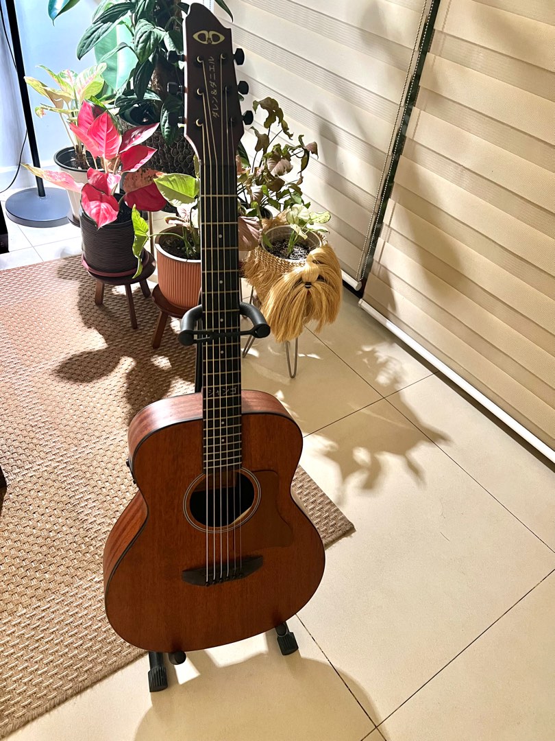 Dnd Tokyo Jr Acoustic Guitar (w/ inclusions), Hobbies & Toys, Music ...