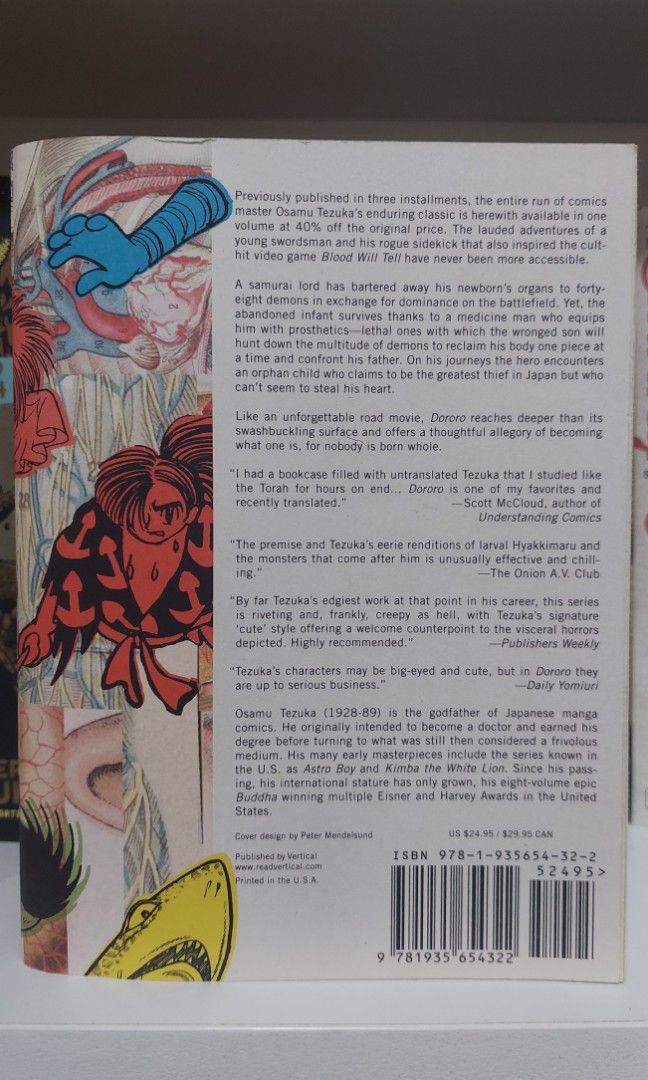 Dororo Omnibus, by Osamu Tezuka (Original English Manga, Vertical ...