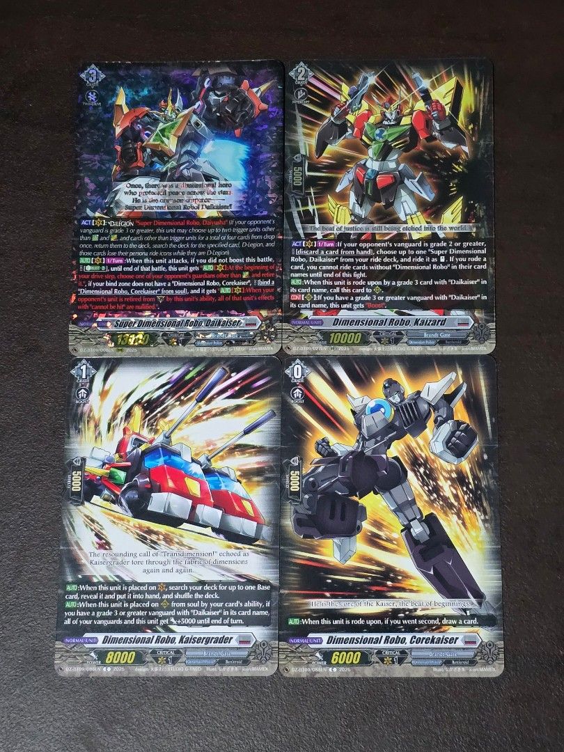 (English) Daikaiser Deck, Vanguard, Brandt Gate, Hobbies & Toys, Toys ...