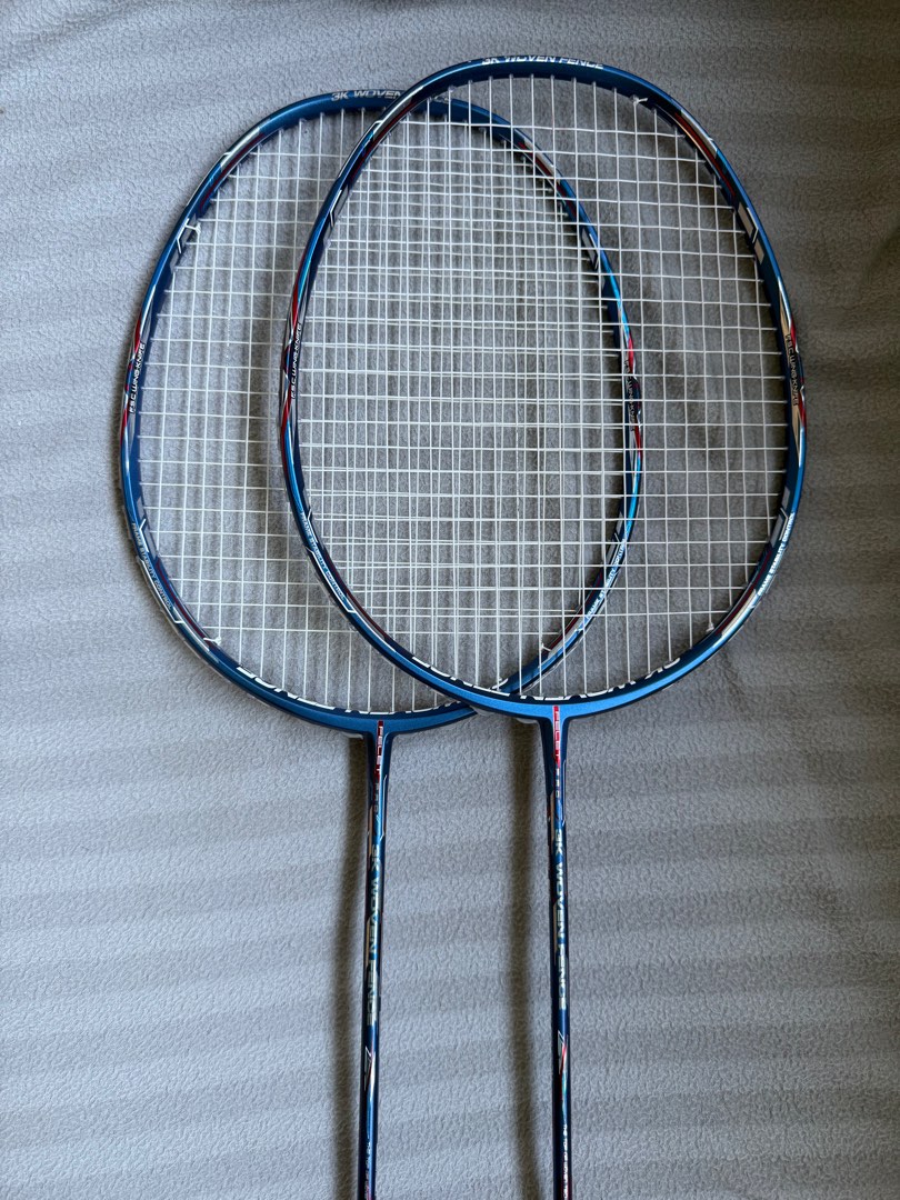 FELET 3K WOVEN FENCE, 4U, Badminton Racket, Sports Equipment, Sports ...