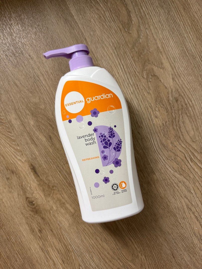 Guardian Essential Lavender Body Wash 1000ml, Beauty & Personal Care ...