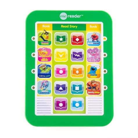 LeapFrog Me Reader Sesame Street 8 Book Set Electronic Reader, Hobbies ...