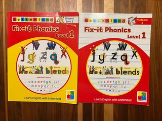 Letterland: level 2 and level 3, 興趣及遊戲, 書本 & 文具, 兒童書籍 - Carousell