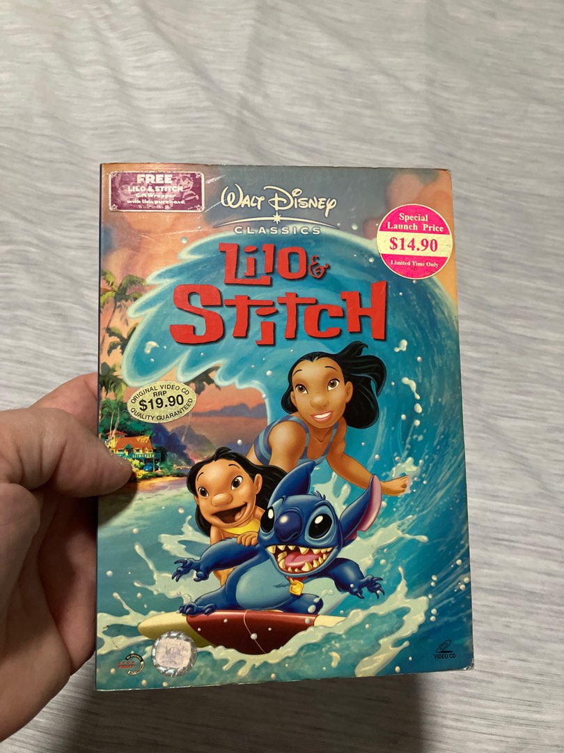 Lilo & Stitch DVD - Walt Disney Classics, Hobbies & Toys, Music & Media ...