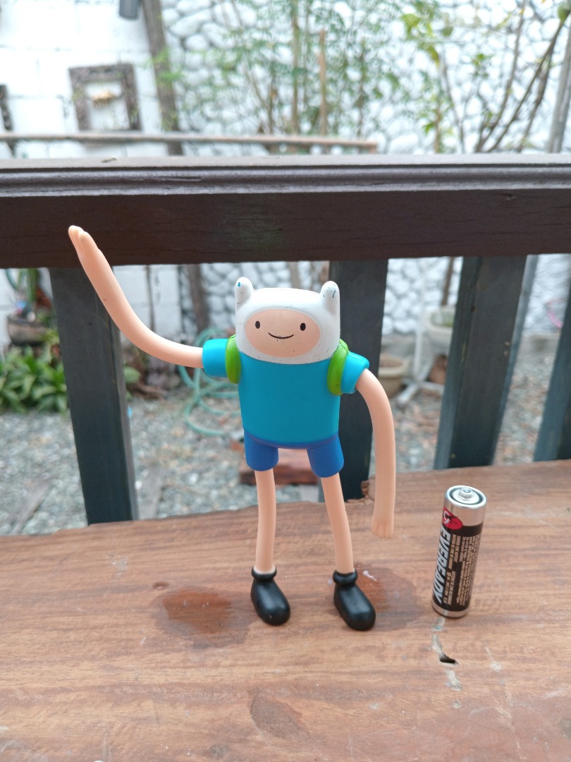McDonald's Adventure Time 5" Toy Finn Bendy Kids Happy Meal Cartoon ...