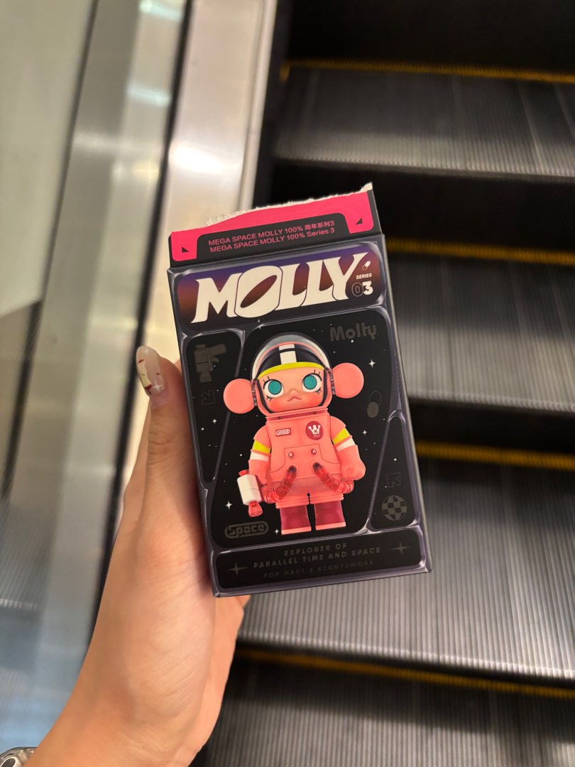 Mega Space Molly Series 3 Figure (Good Luck Bear), Hobbies & Toys, Toys & Games on Carousell