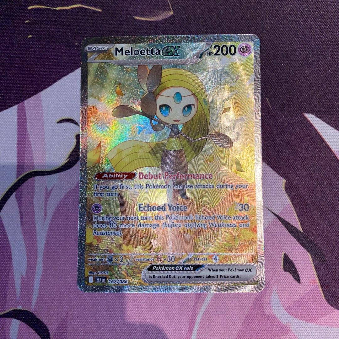 Meloetta ex SIR, Hobbies & Toys, Toys & Games on Carousell