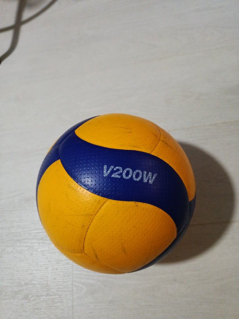 Authentic Mikasa V200W Volleyball, Sports Equipment, Sports & Games ...