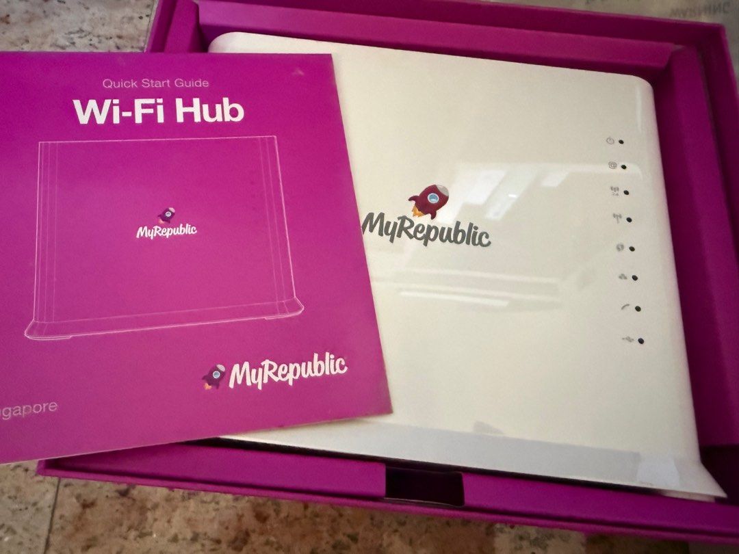 MyRepublic Wi-Fi Hub - Wireless AC1200 Gigabit Router, Computers & Tech ...
