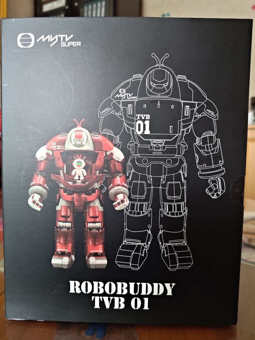 MYTV SUPER ROBOBUDDY TVB 01 玩具, 興趣及遊戲, 玩具 & 遊戲類 - Carousell