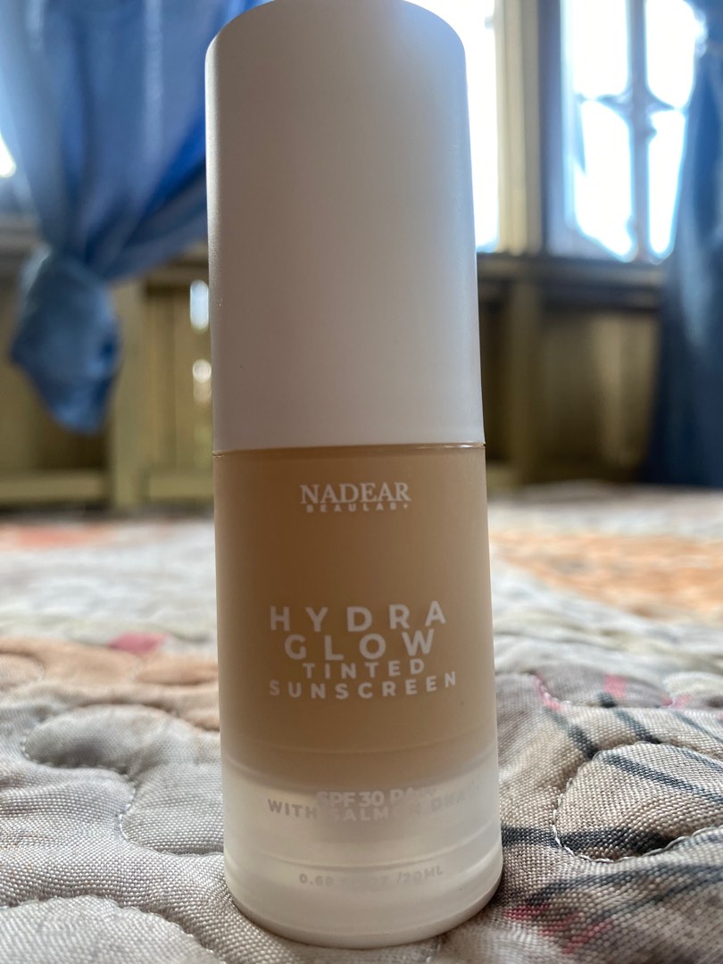 Nadear Hydra Glow Tinted Sunscreen SPF30 PA+++ (20ml, Beige), Beauty ...
