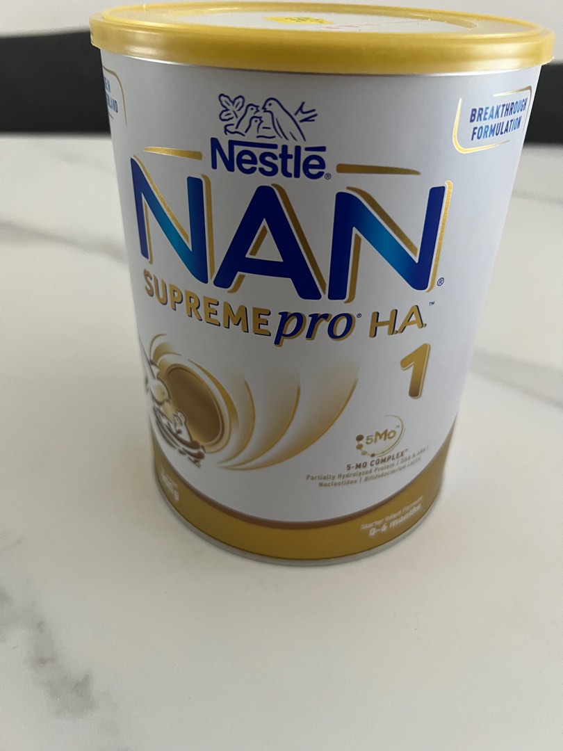 Nestle NAN SupremePro HA 1 Starter Infant Formula, Babies & Kids ...