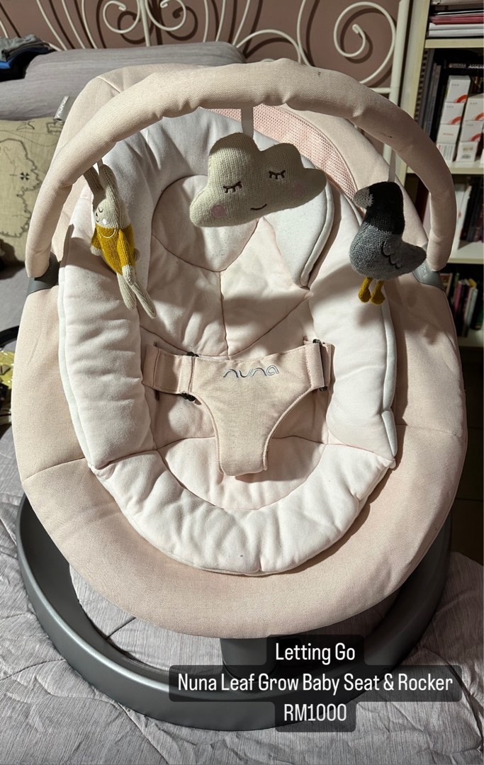 Nuna Leaf Grow Baby Swings, Babies & Kids, Infant Playtime on Carousell