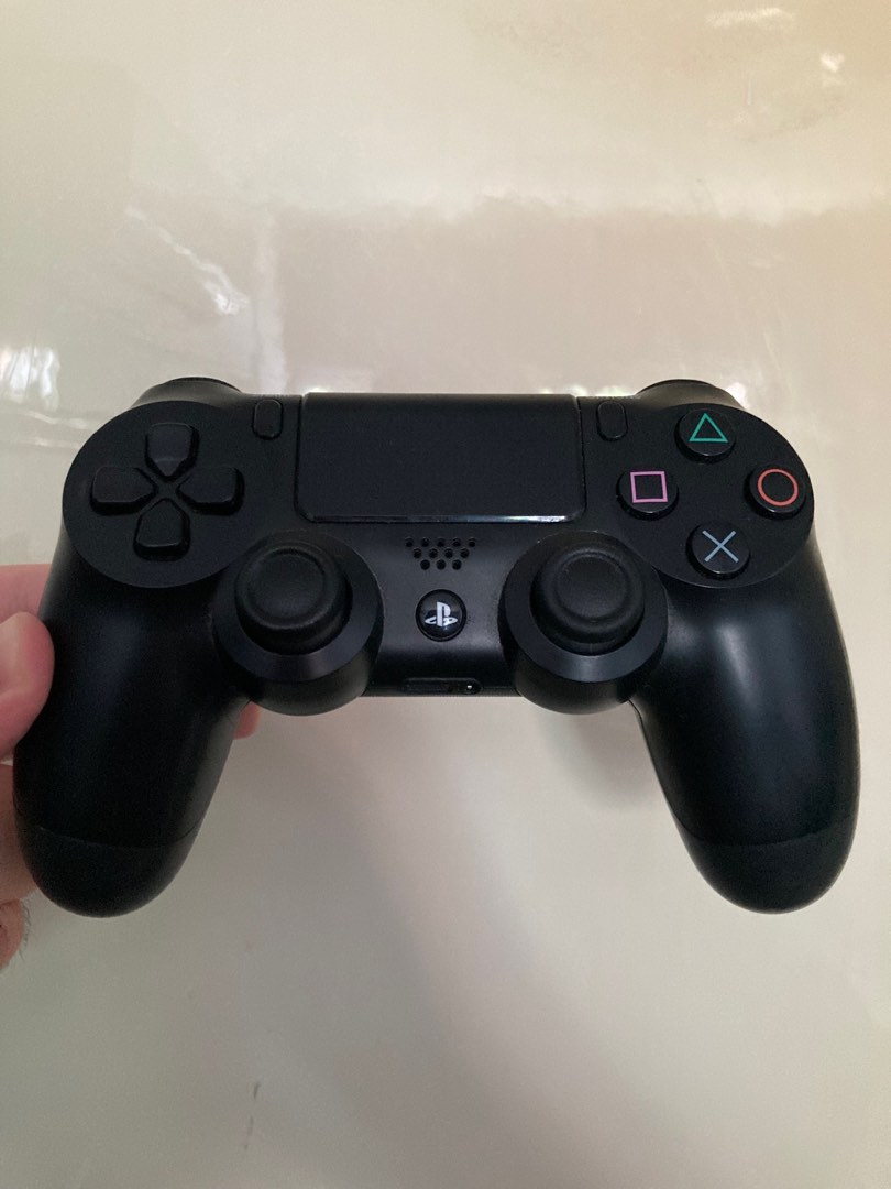 Original PS4 Controller - Jet Black colour, Video Gaming, Gaming ...