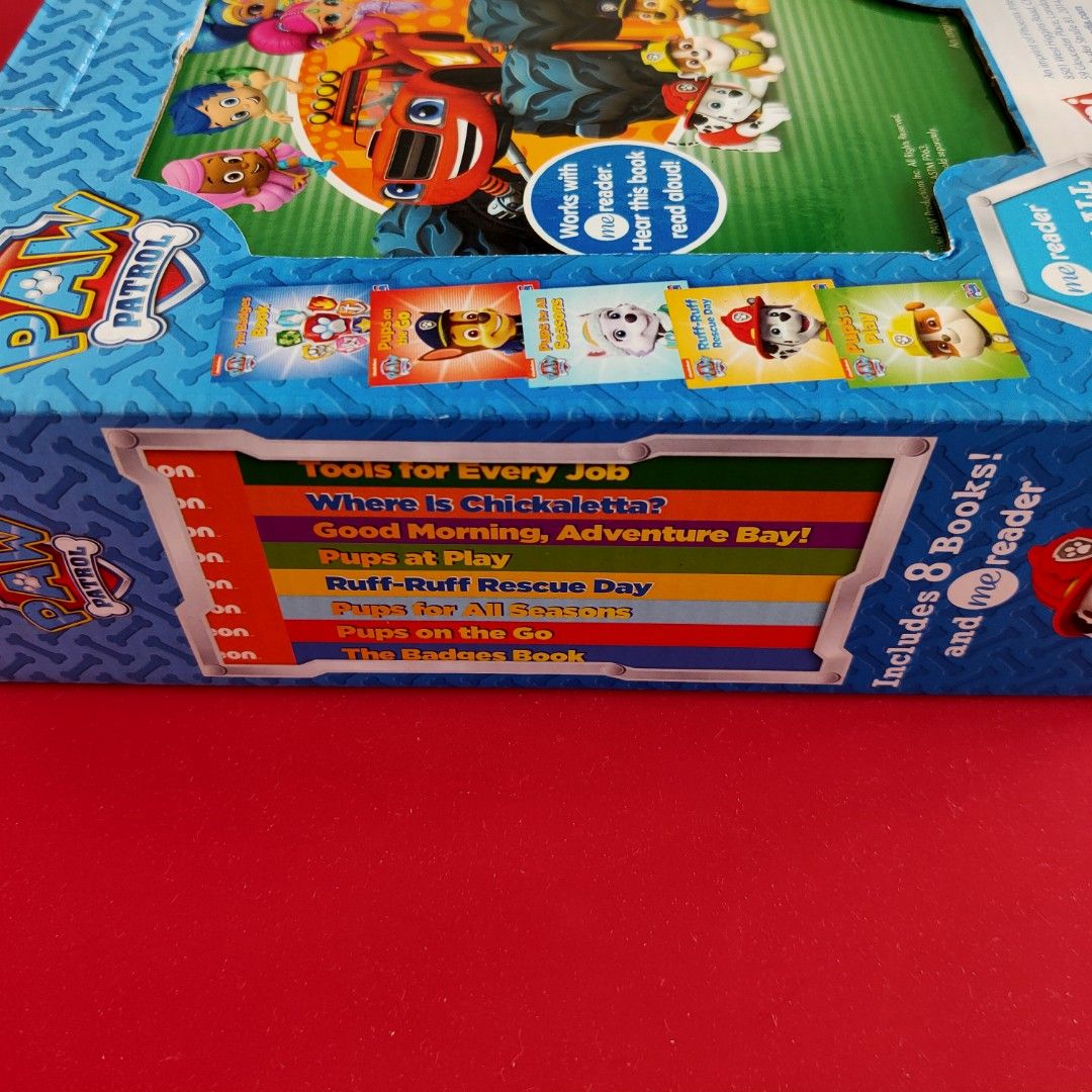 Paw Patrol Me Reader Electronic Reader 8 Book Set, reader not working ...