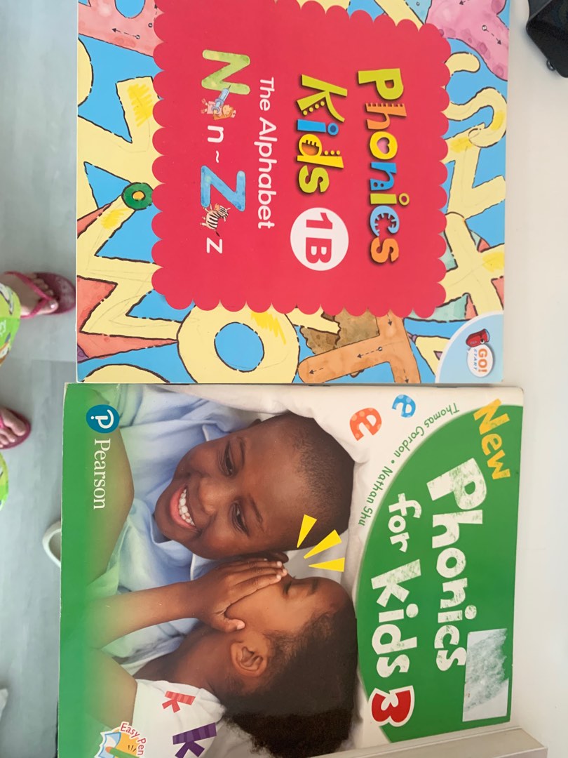 Phonics Kids 1B & new phonics for kids 3, 興趣及遊戲, 書本 & 文具, 兒童書籍 - Carousell