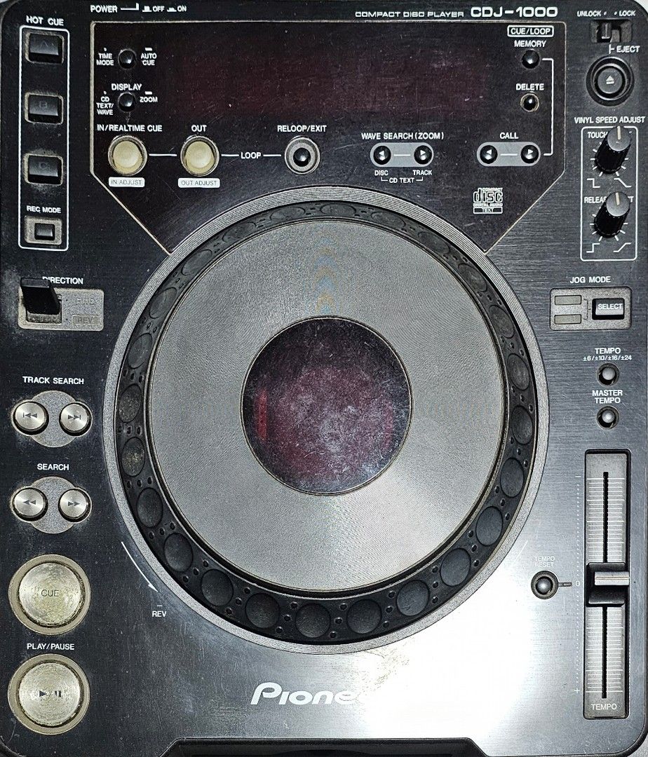 Pioneer CDJ-1000 and CDJ-1000MK2 DJ CD Players, Audio, Other Audio ...