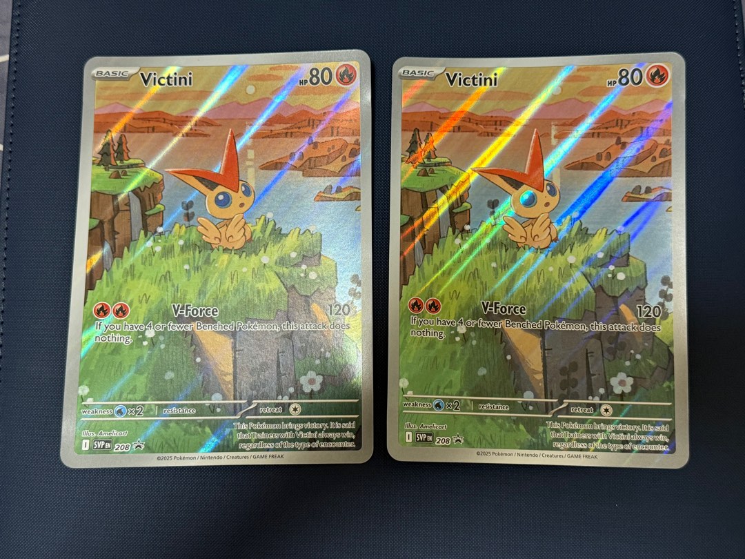 Pokemon TCG (Jumbo Cards) - Victini, Zapdos, Mewtwo, Black Kyurem ...