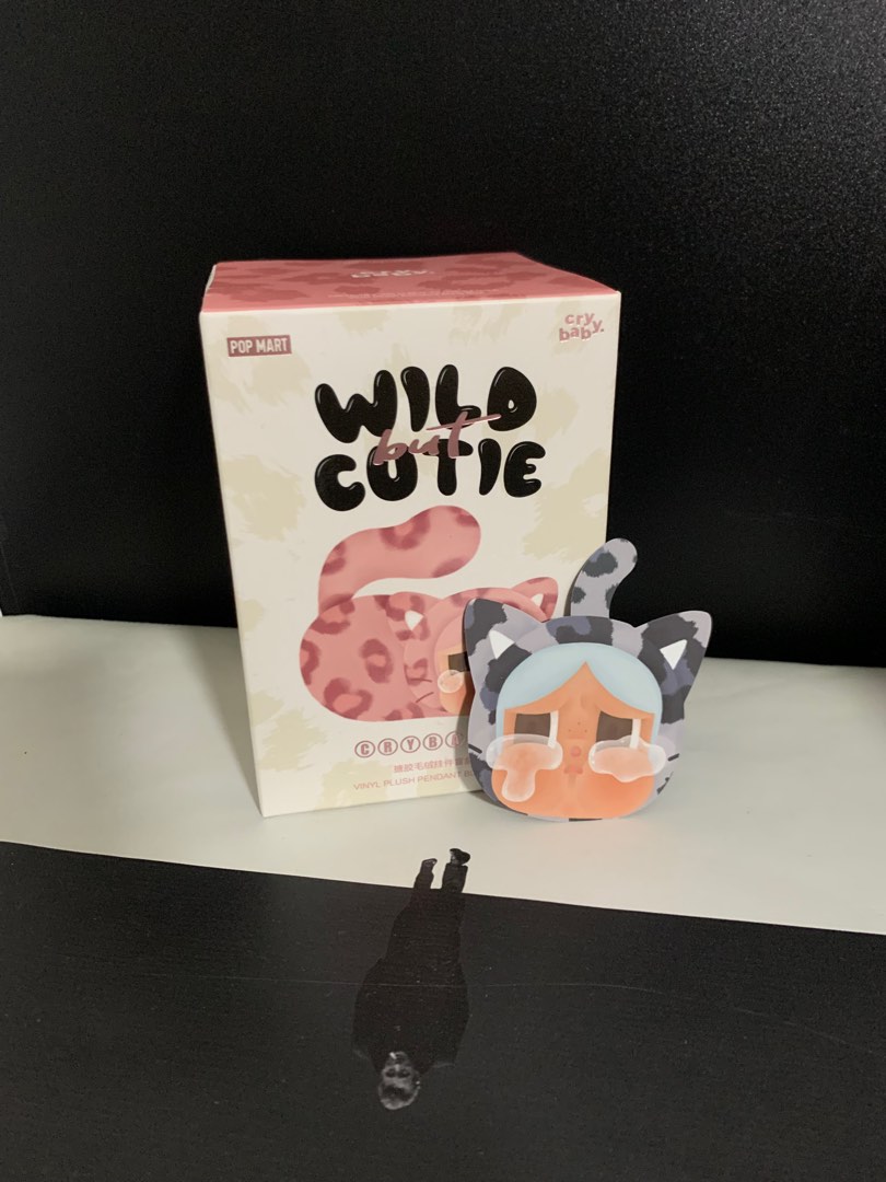 POP MART CRYBABY Wild but Cutie Series - Vinyl Plush Pendant Blind Box ...