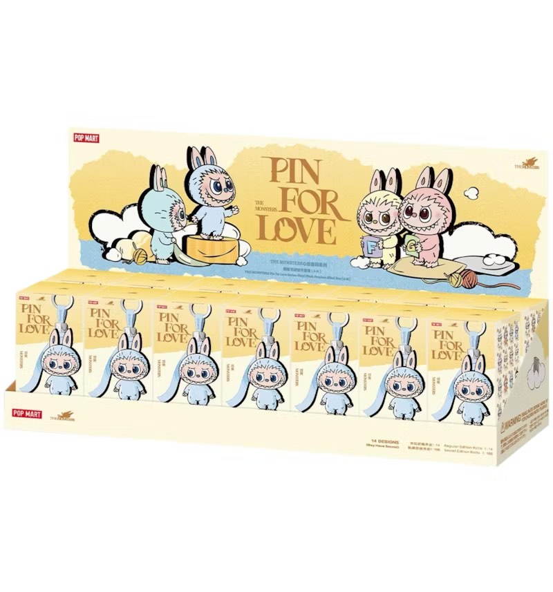 Popmart labubu v4 pin for love (A-M), Hobbies & Toys, Toys & Games on ...