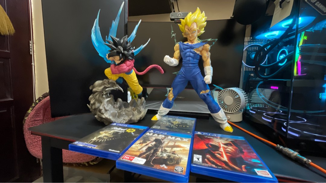 PS4 games 4 disc + 2 Dragon Ball Z Figures TAYTAY Rizal BUNDLE ONLY ...