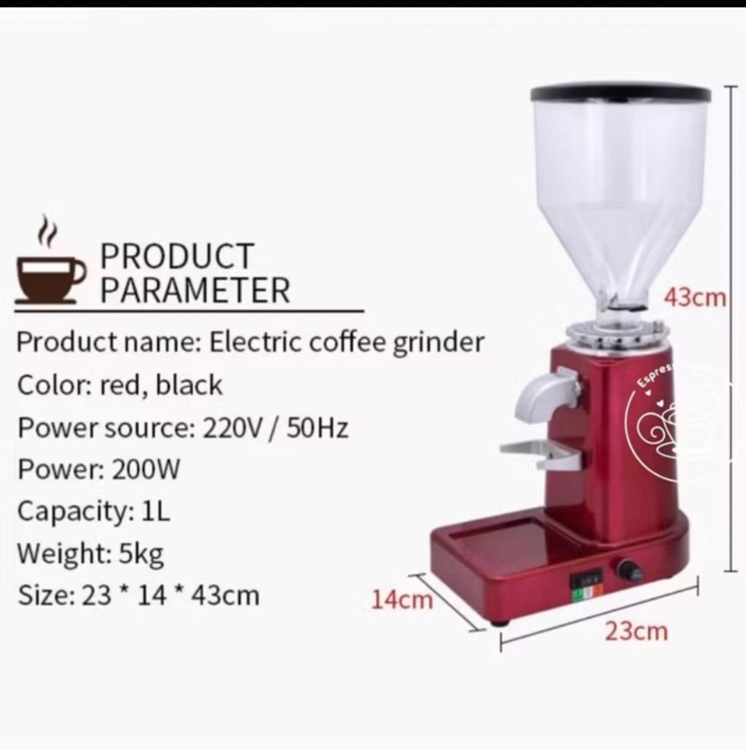 RACCEA LD-019 Coffee beans grinder & Subminimal Digital Dossing cup ...