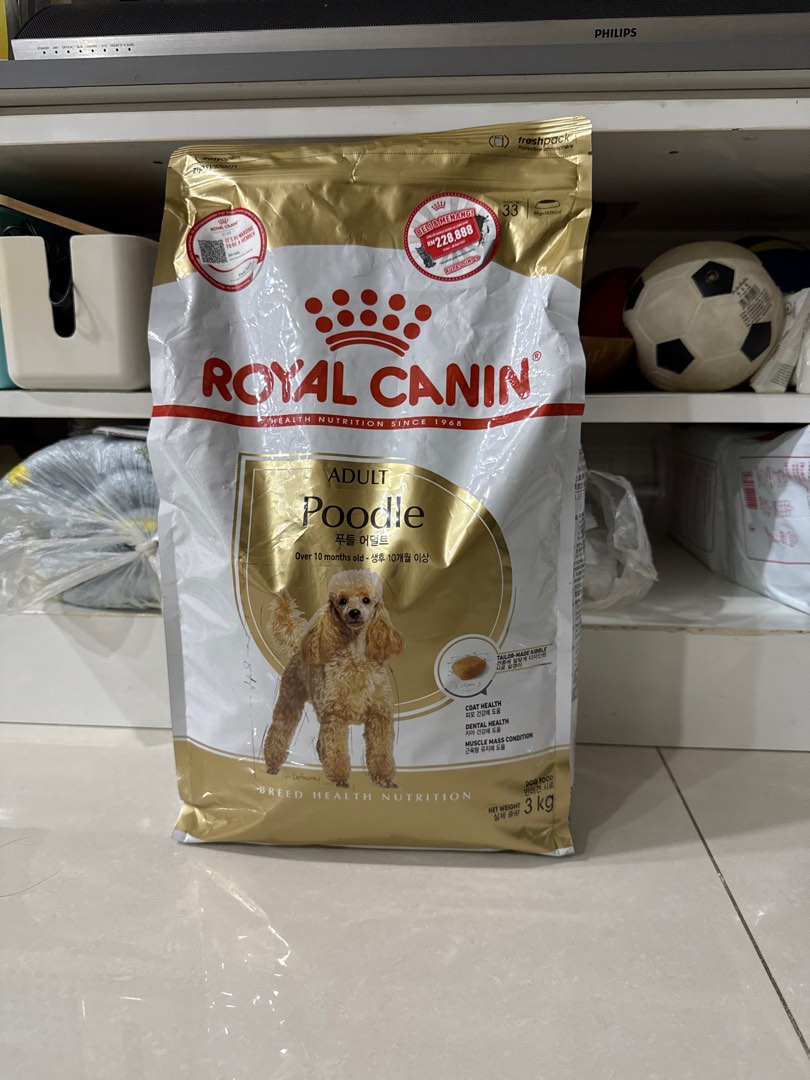 Royal Canin - Adult Poodle Dry Food, Pet Supplies, Pet Food on Carousell
