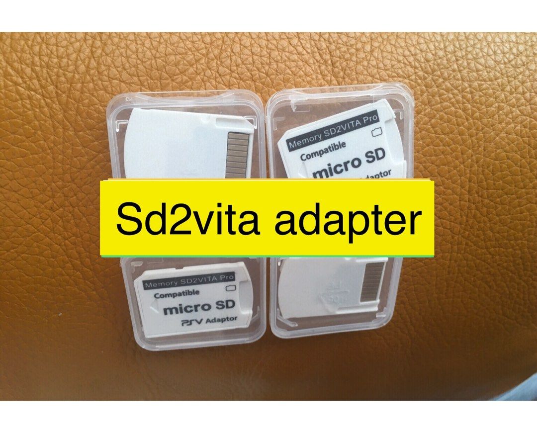 SD2Vita Adapter for PS Vita, Video Gaming, Gaming Accessories, Cables ...