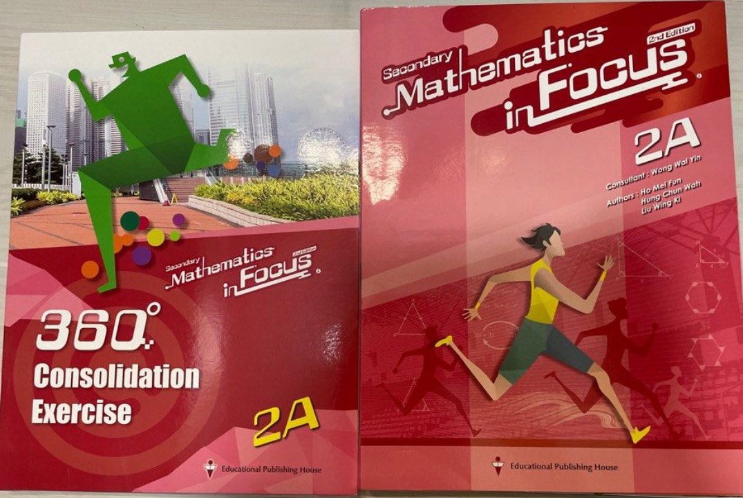Secondary Mathematics in Focus 2A Textbook, 興趣及遊戲, 書本 & 文具, 教科書 - Carousell