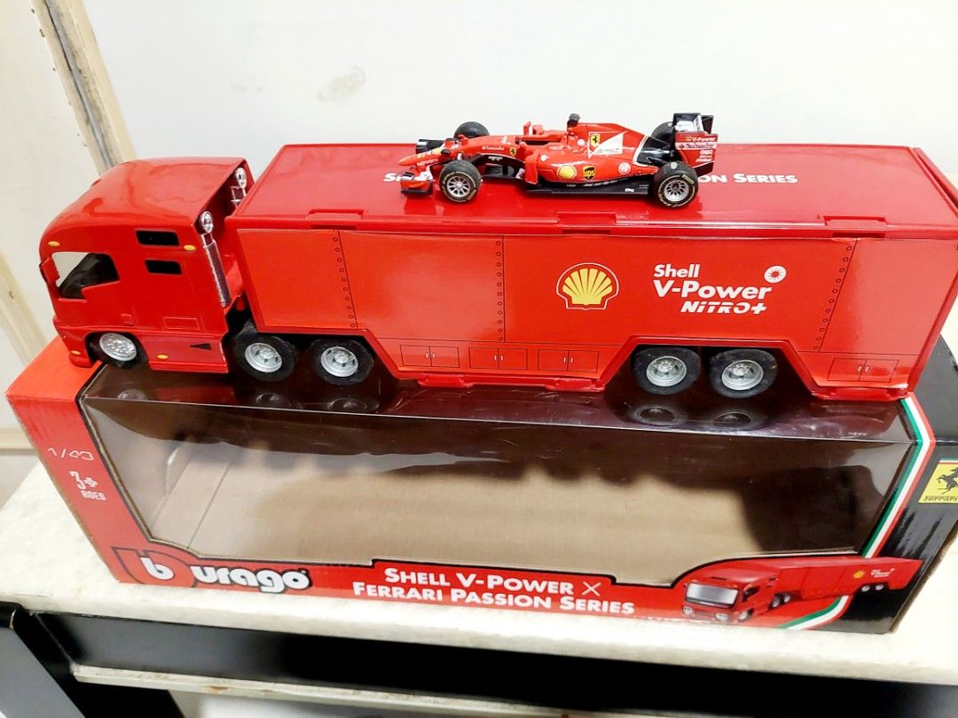 SHELL V- POWER NITRO +& FERARI SF15-T, Hobbies & Toys, Toys & Games on ...