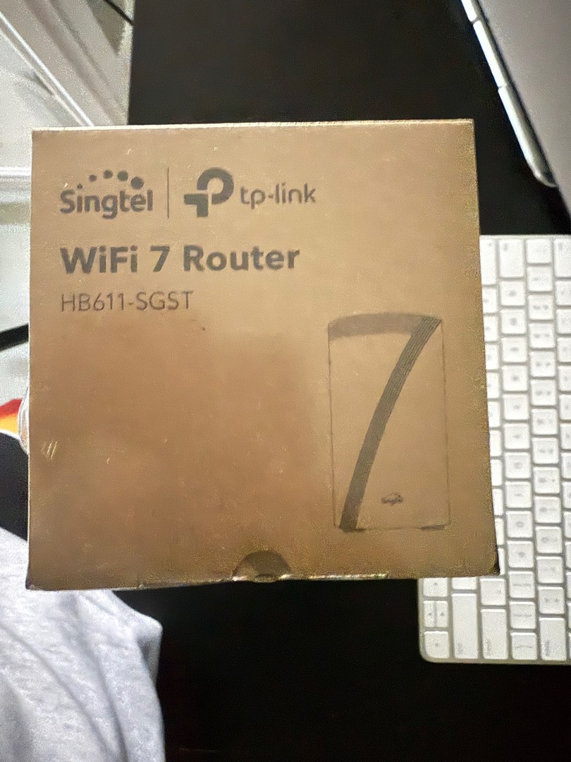 Singtel TP-Link WiFi 7 Router HB611-SGST, Computers & Tech, Parts ...
