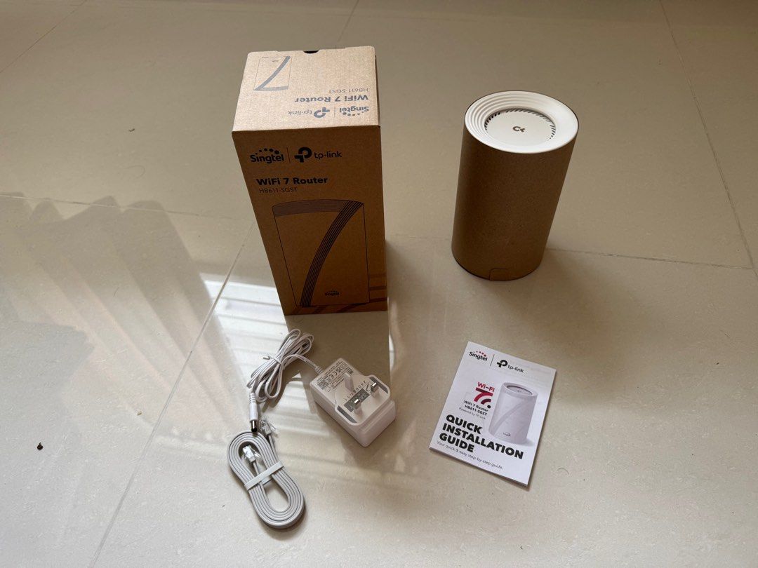 Singtel TP-Link WiFi 7 Router HB611-SGST, Computers & Tech, Parts ...