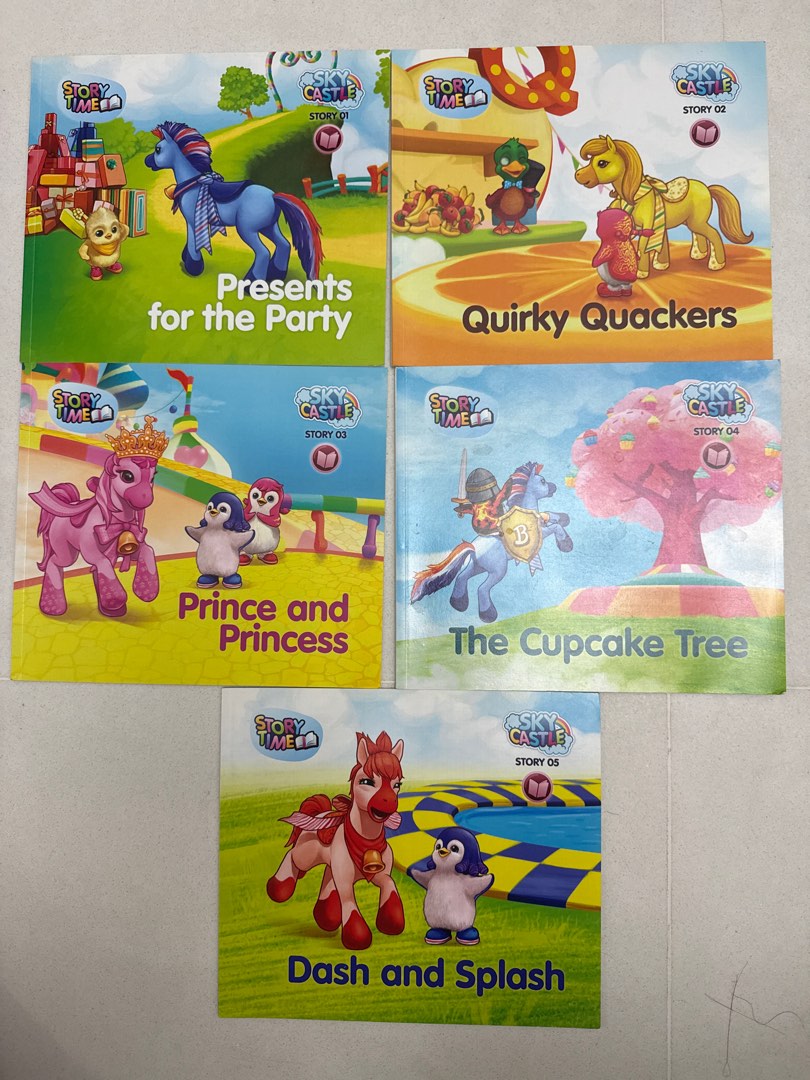 Sky Castle Story Time Books - Set of 10, Hobbies & Toys, Books ...