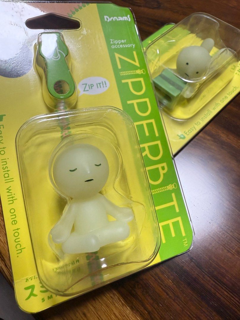 Smiski zipper bite - lotus pose and falling down, Hobbies & Toys, Toys ...