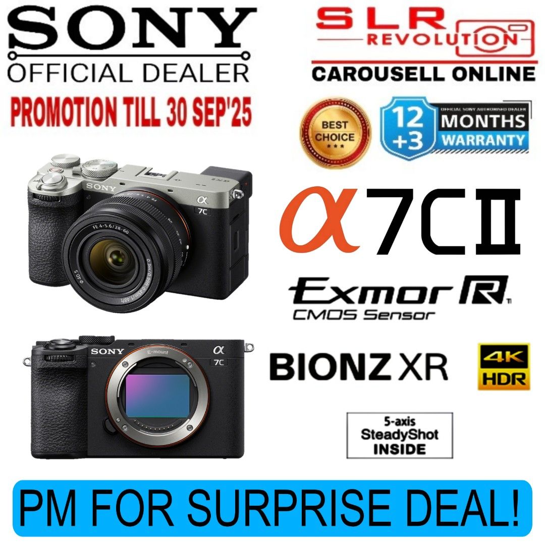 Sony A7cii body 28-60MM LENS KIT SONY a7cii A7CII A7Cii, Photography ...