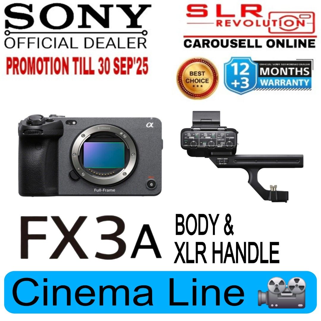 Sony FX3A body cinema Line camera SONY fx3a fx3, Photography, Cameras ...