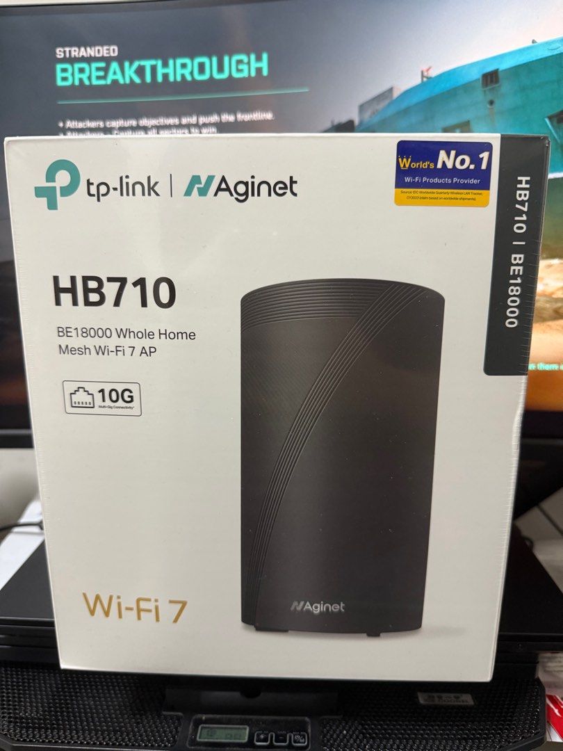 TP-Link Aginet HB710 BE18000 Wi-Fi 7 Mesh Router, Computers & Tech ...