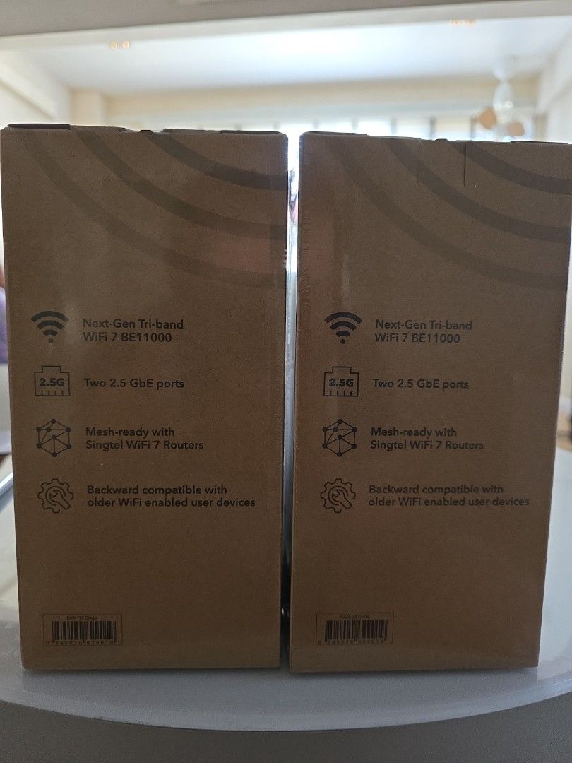 TP-Link Singtel WiFi 7 Router HB611-SGST, Computers & Tech, Parts ...