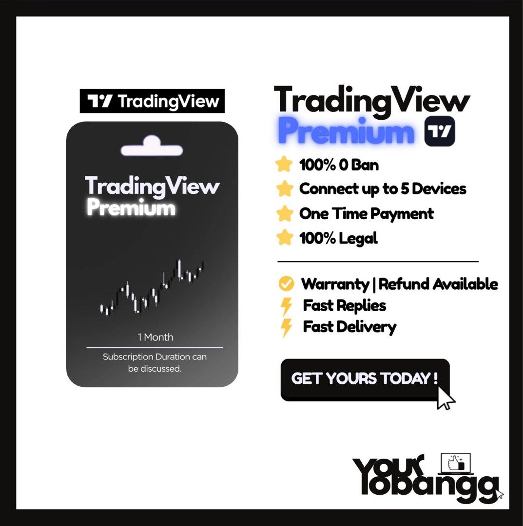 Tradingview Premium Cheap 1 Month, Computers & Tech, Parts ...