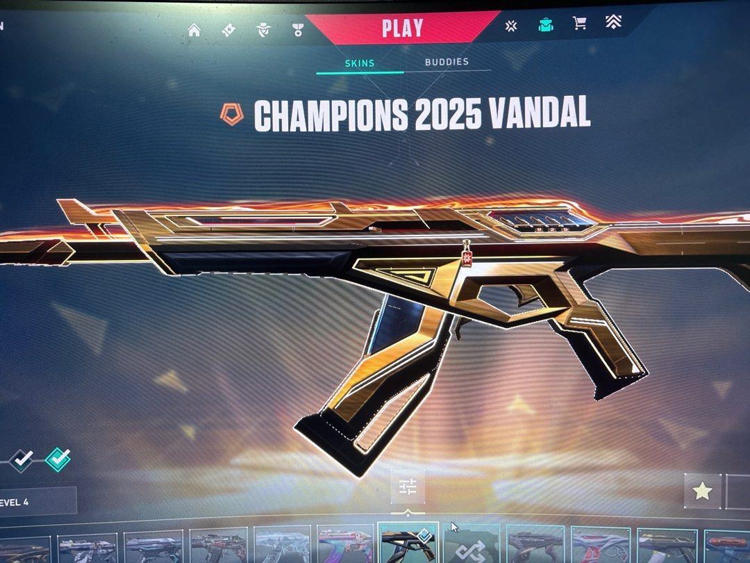 Valorant Vandal Skins - Elderflame & Champions 2025, Video Gaming ...