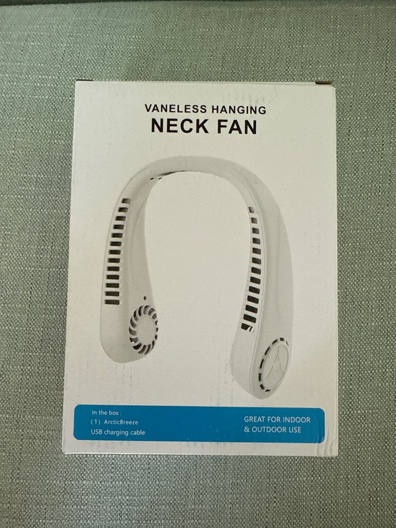 Vaneless hanging neck fan - Artic Breeze, Furniture & Home Living ...