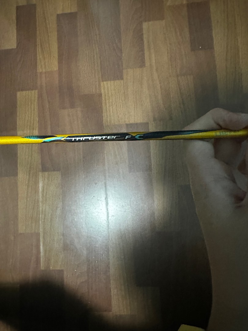 Victor Thruster F C ultra Badminton Racket, Sports Equipment, Sports ...