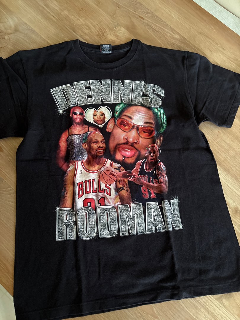 Vintage “Do the Dirty Work” Dennis Rodman Tee, Men's Fashion, Tops ...