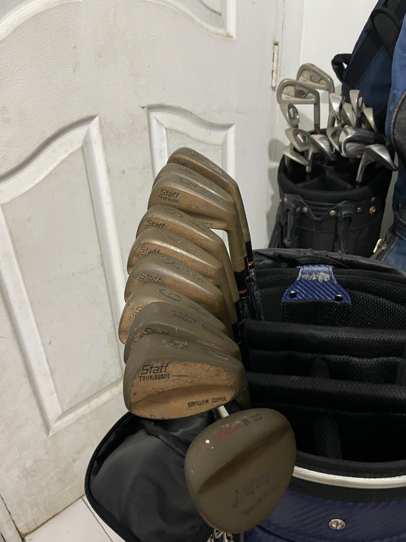 Wilson Staff Beryllium Copper Iron Set, Sports Equipment, Sports ...
