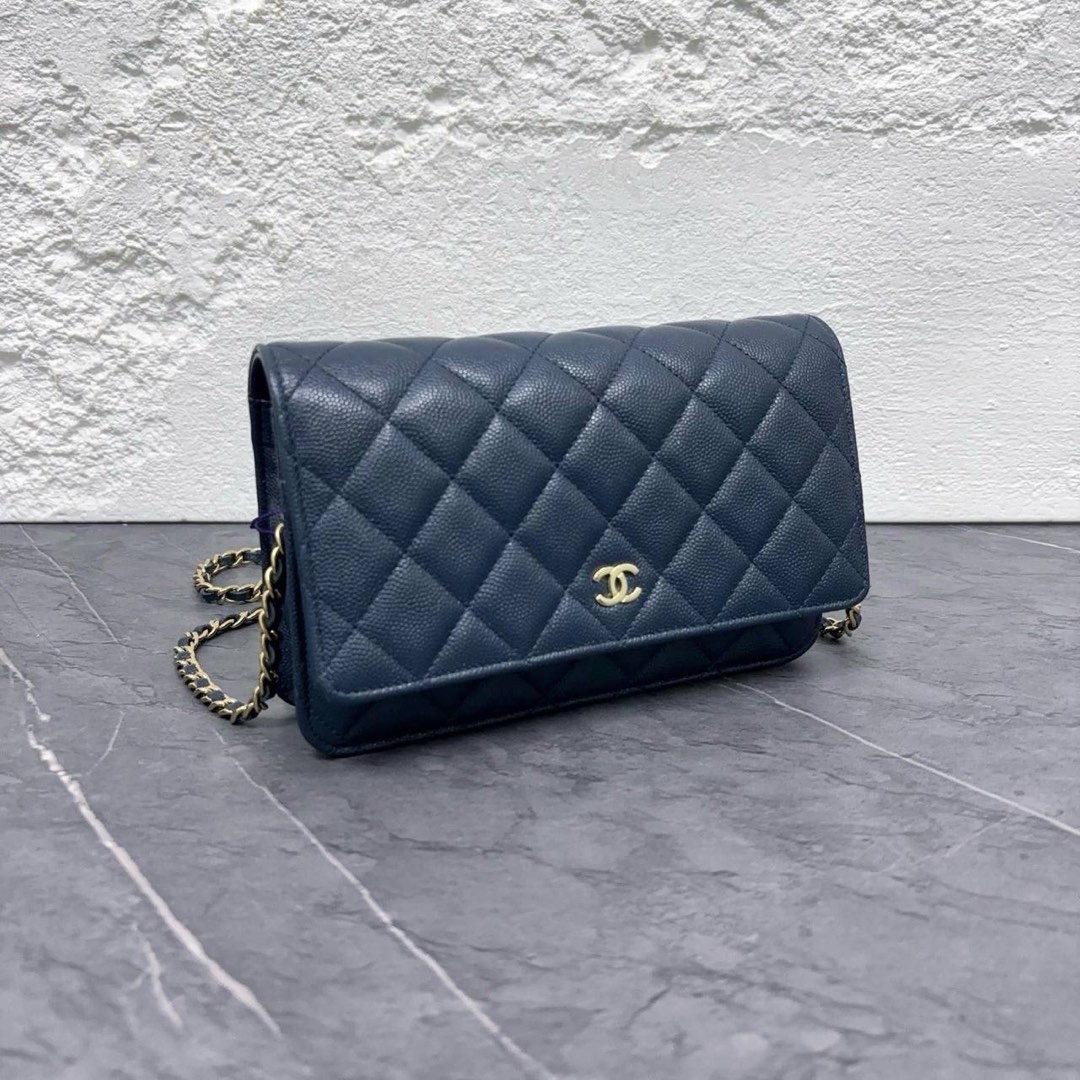 💯 Authentic Chanel Caviar Woc. Microchip, Luxury, Bags & Wallets on ...