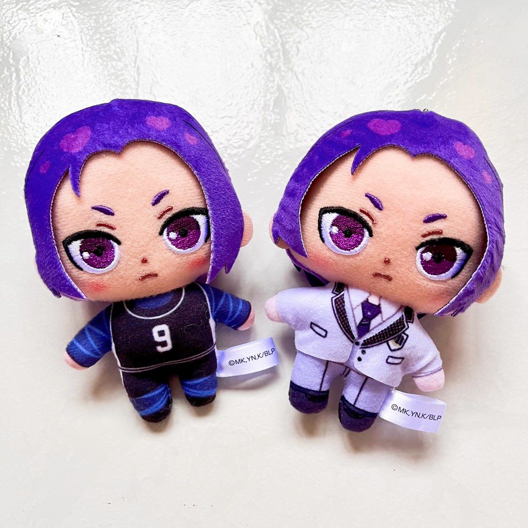 Blue Lock Reo Mikage Punitop Vol 1 and 3 Plush Mascot, Hobbies & Toys ...