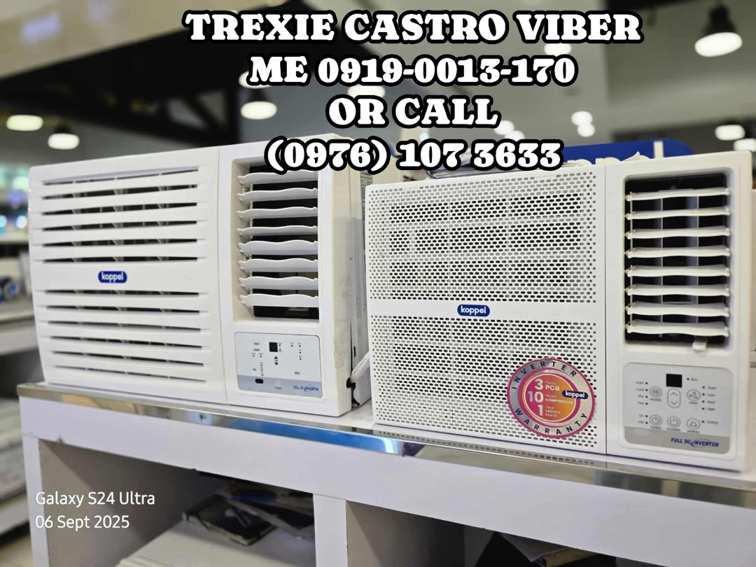 💙 KOPPEL WINDOW TYPE INVERTER FULL DC COMPACT SIZE / KOPPEL STANDARD ...