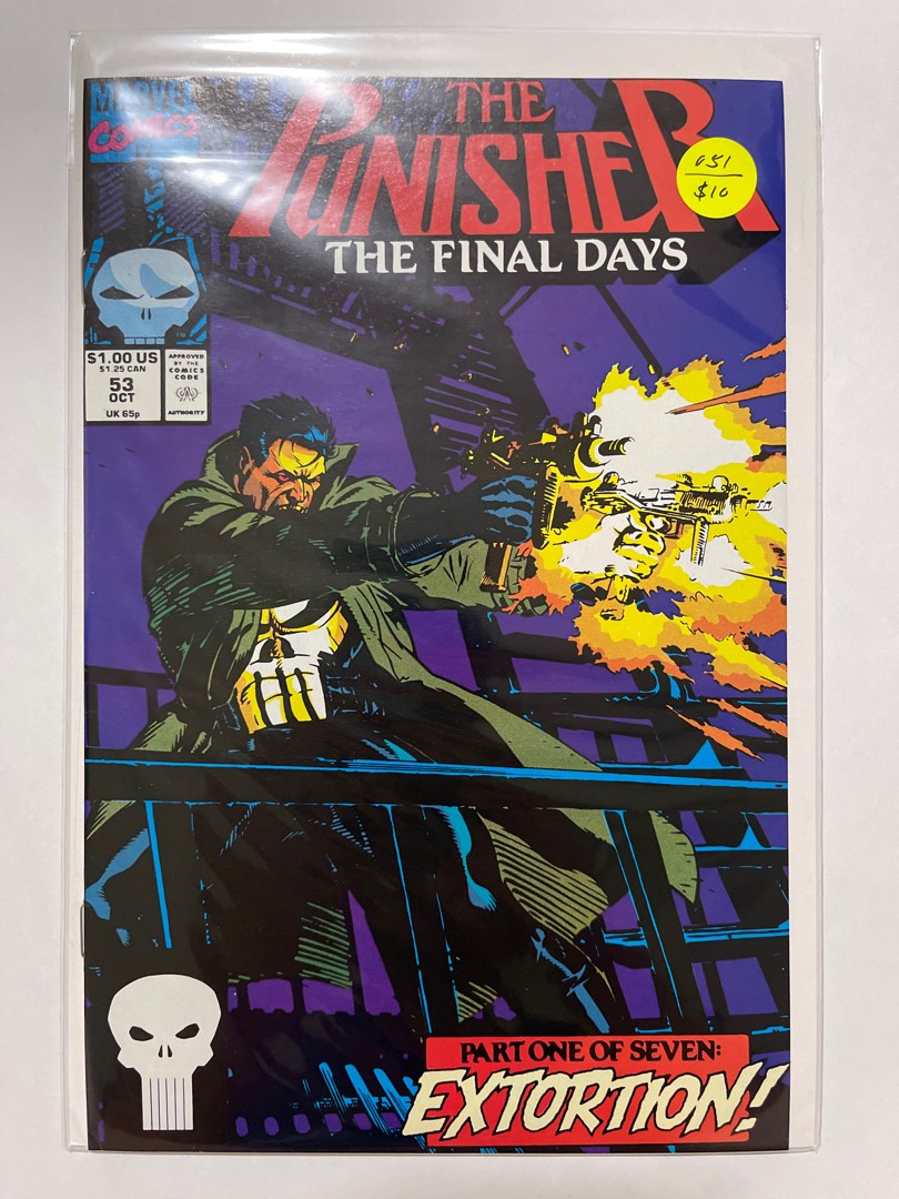 📖 The Punisher #53 Comic (Marvel, 1991) — The Final Days Part One ...
