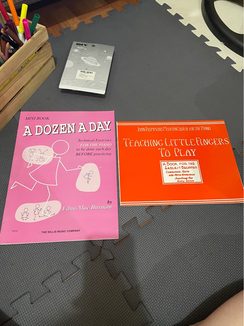 A DOZEN A DAY MINI BOOK JOHN THOMPSON PIANO BOOK (EACH), Hobbies & Toys ...